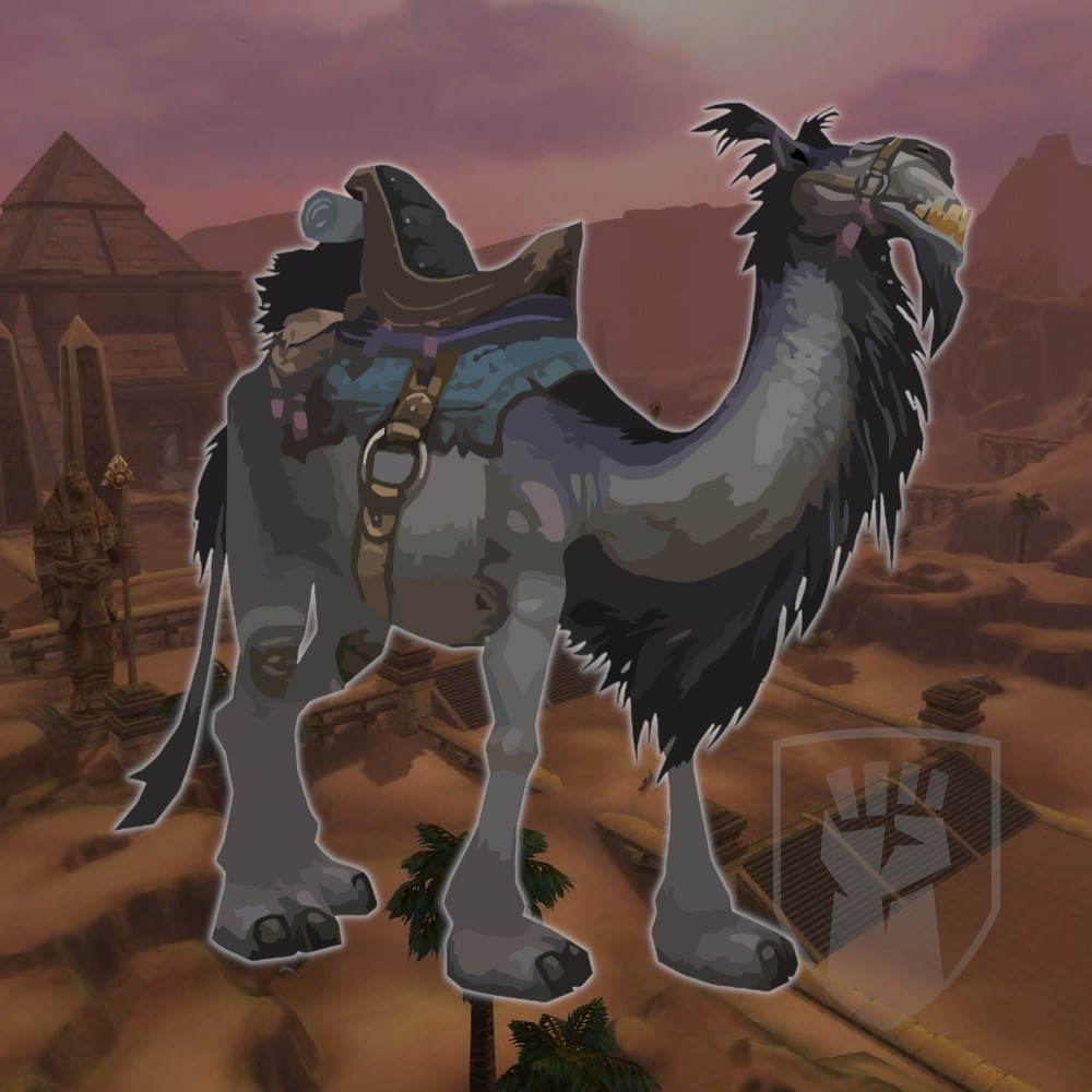 Buy Grey Riding Camel Uldum Mount | Elo Boost Smurf Store